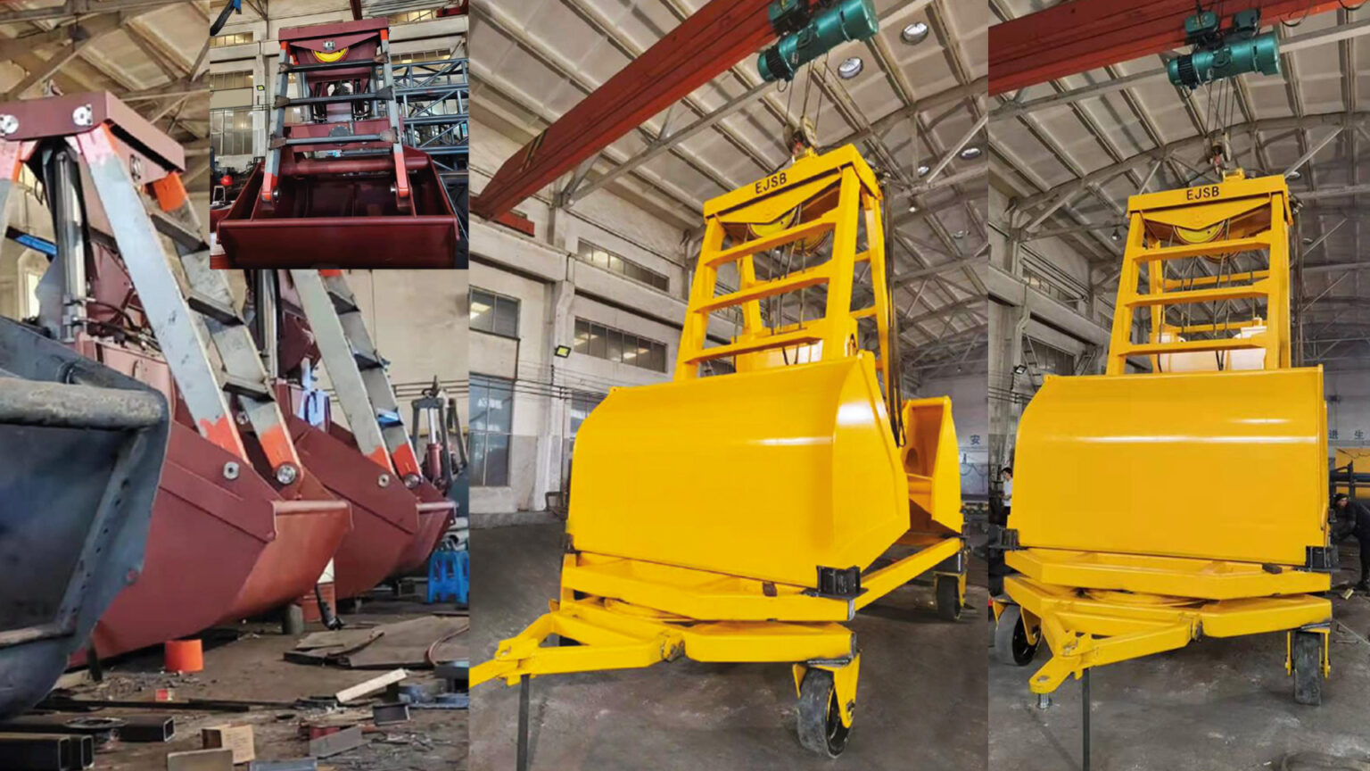 Supply 2 New Units 8 CBM Remote Control Clamshell Grab – EU JIN SDN BHD